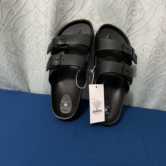 Shade & Shore | Shoes | Womens Neida Eva Two Band Footbedslide Sandals ...